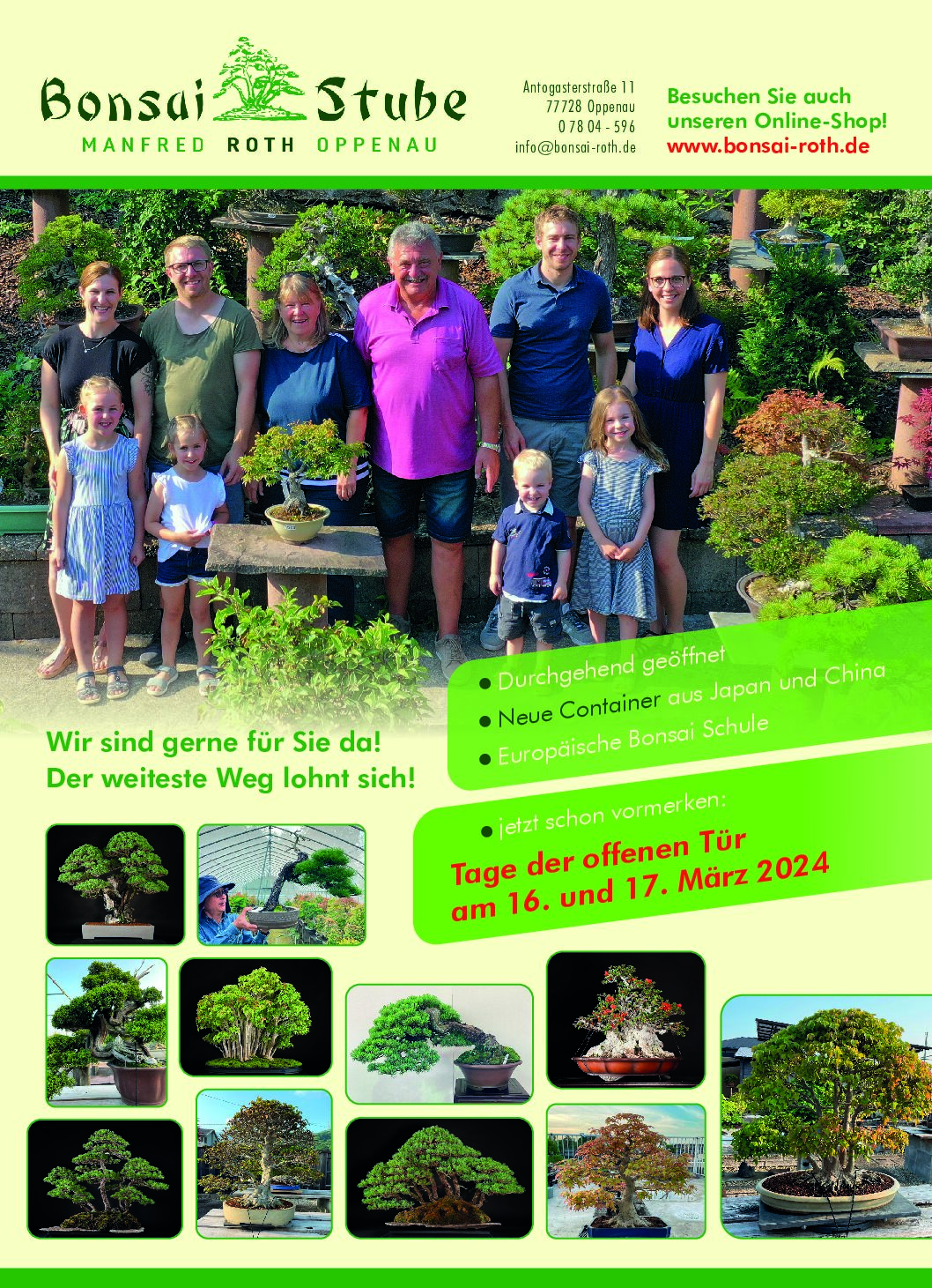 News | Bonsai Stube Roth